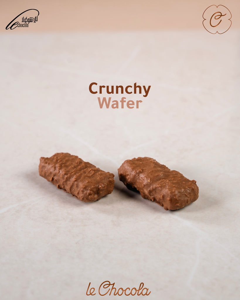 Crunchy wafer chocolate – Le Chocola